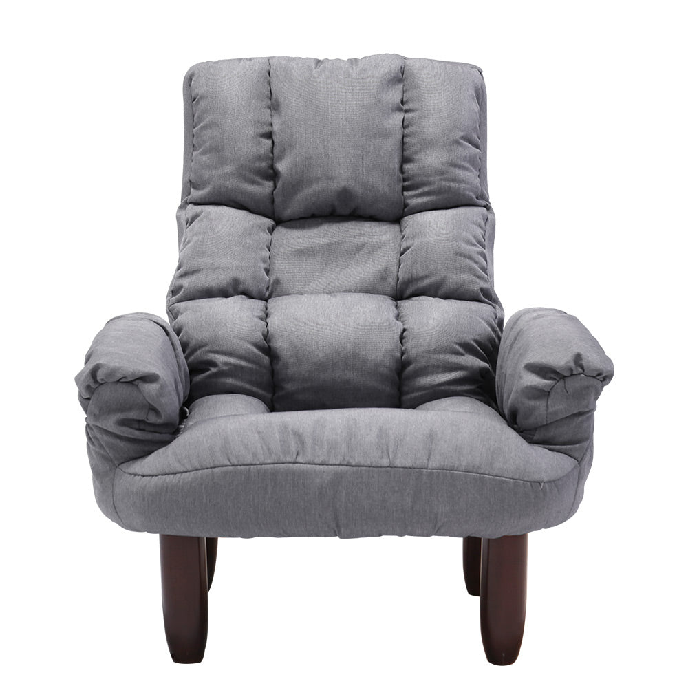 Monster Furniture Floor Recliner Sofa Blue – Monster-living